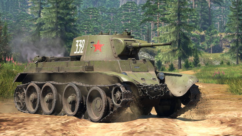 БТ-7 СОВЕТСКИЙ МОПЕД В WAR THUNDER