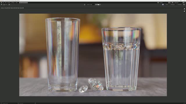 Как сделать реалистичное стекло с дисперсией в Blender