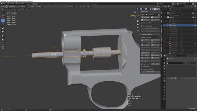 7. Моделирование в #blender, Часть 5