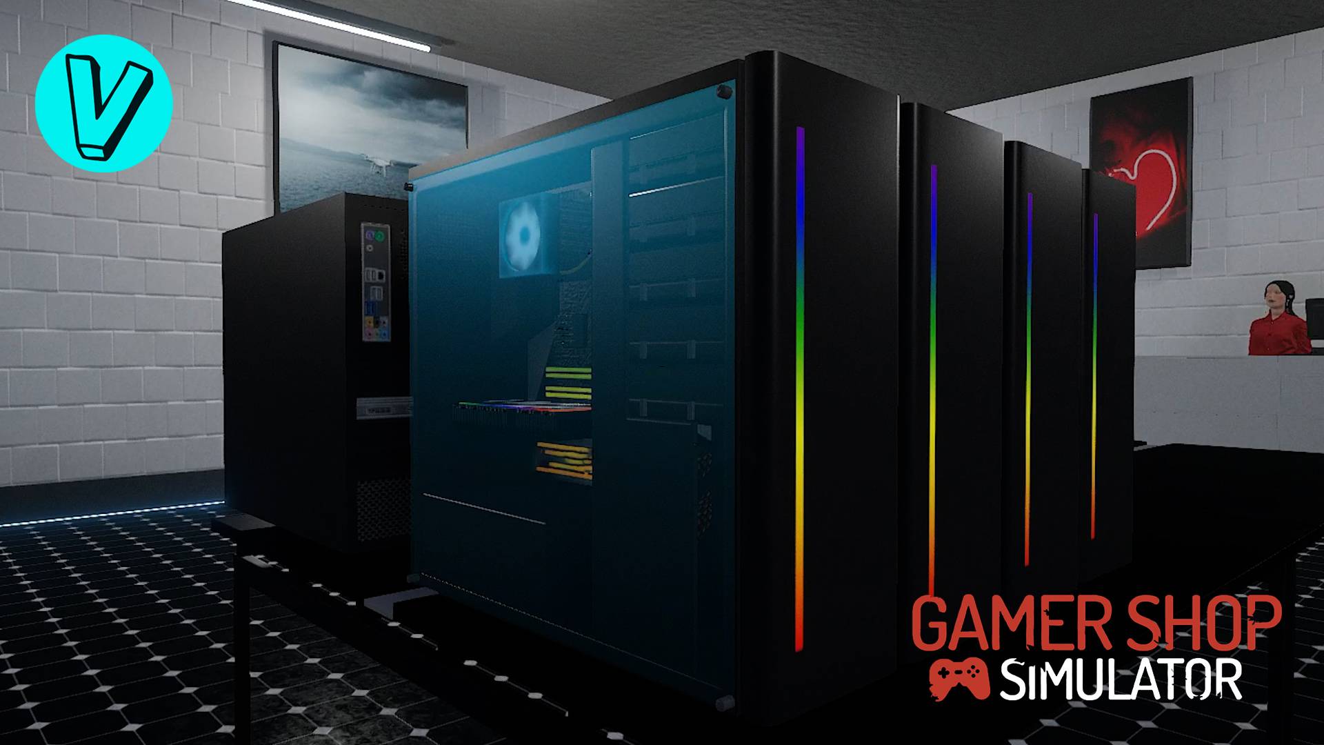 ТЕПЕРЬ ЭТО МАГАЗИН КРУТЫХ КОМПОВ! || Gamer Shop Simulator #12