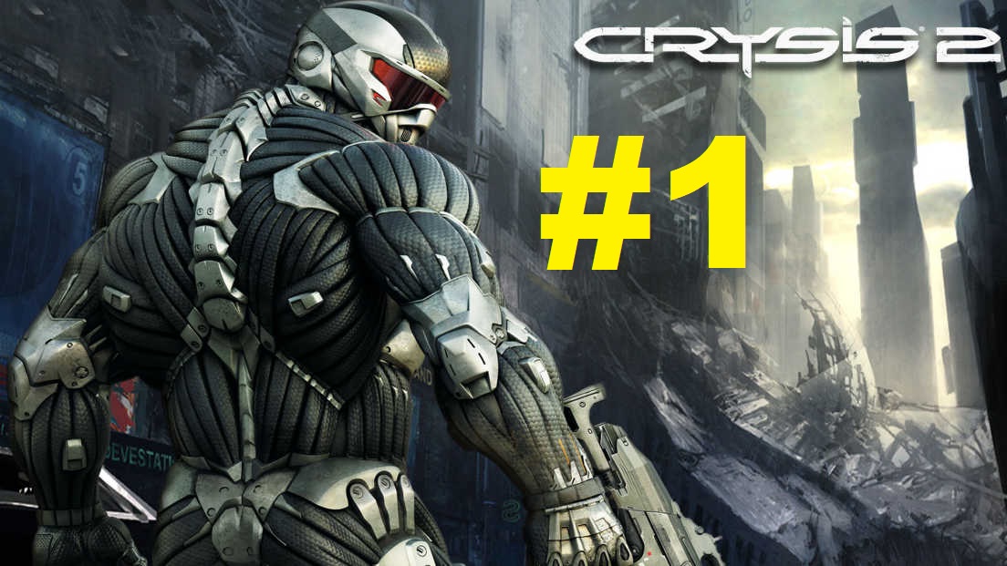Crysis 2. Прохождение игры. Глава 1: На произвол судьбы (Без комментариев)
