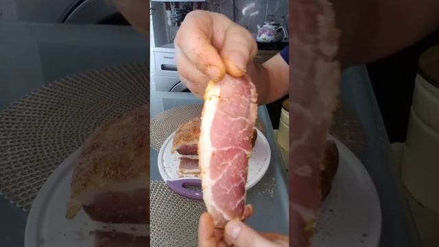 Мясо вяленое. Просто, быстро,вкусно!👌