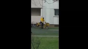 Сильный ветер vs почтальон 