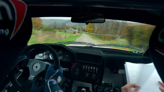 Onboard_ WRC driver Neuville FLAT OUT at Spa Rally _ Full Chevron Stage