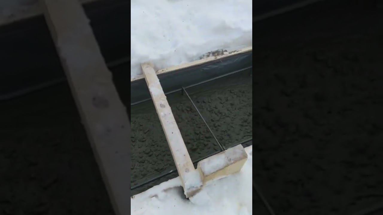 Заливка фундамента Московская обл, Пушкинский район, с. Левково