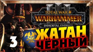 Жатан Чёрный в Total War Warhammer 3 прохождение Бессмертных Империй - часть 3
