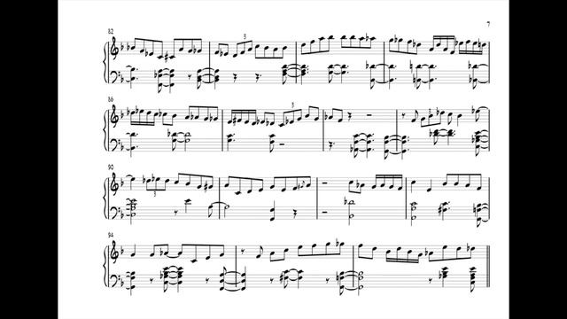 Barry Harris - Lolita (Transcription)