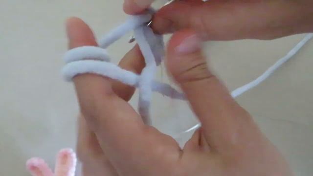 зайчик крючком, МК, ч.3. УШКИ