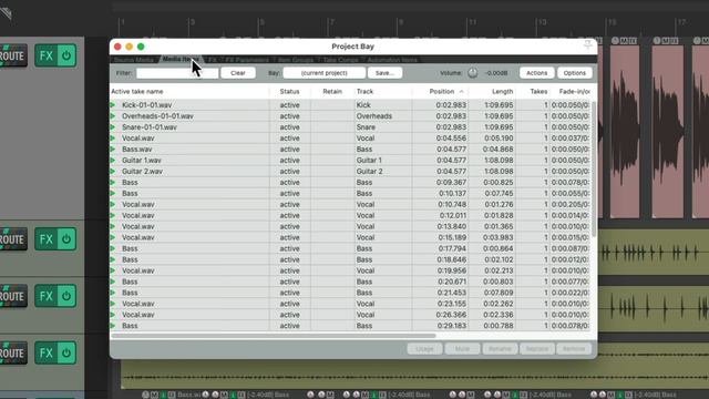 Recovery Mode in REAPER