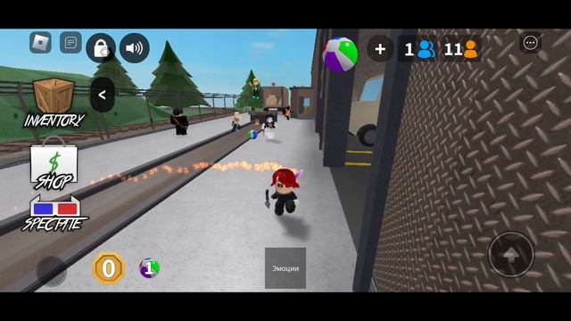 Играем с its_Nika.rbx в ММ2