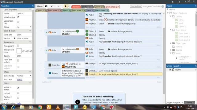 Construct 3 Tank Shooter Part 5 – смотреть онлайн видео от Игры и ...