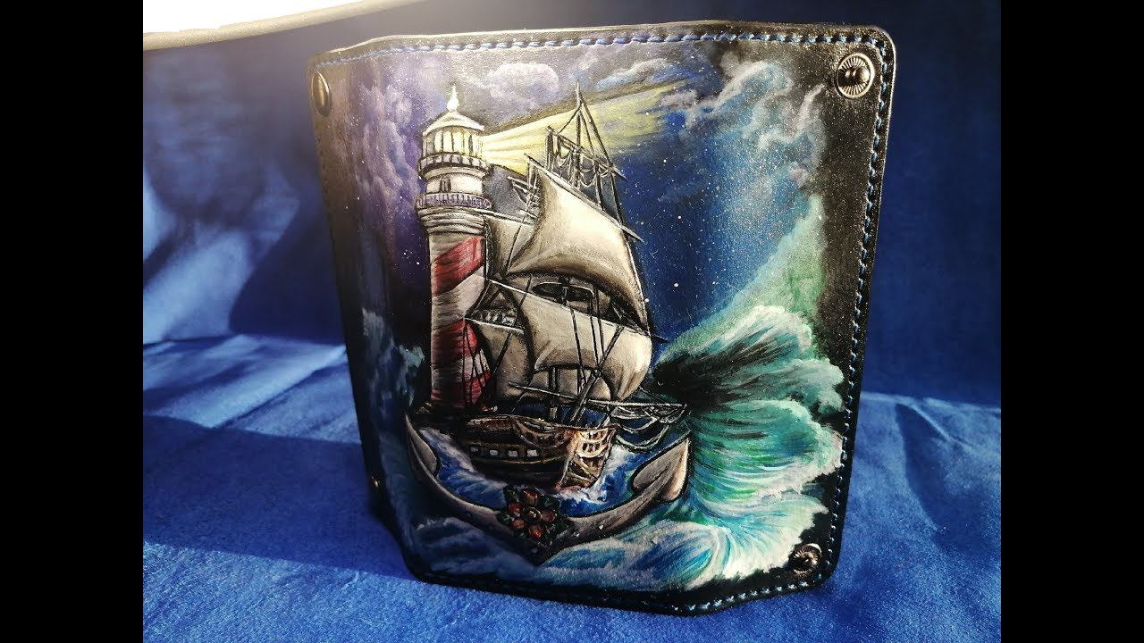 Ключница мужская. Изделия из кожи. СКСтиль. Шторм.