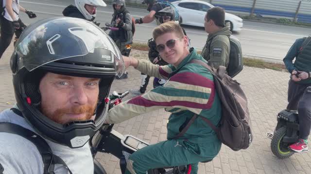 Моноколесо «перезагрузка» 9 #покатушки 14.09.2024 #euc #моноколесо #veteranlynx