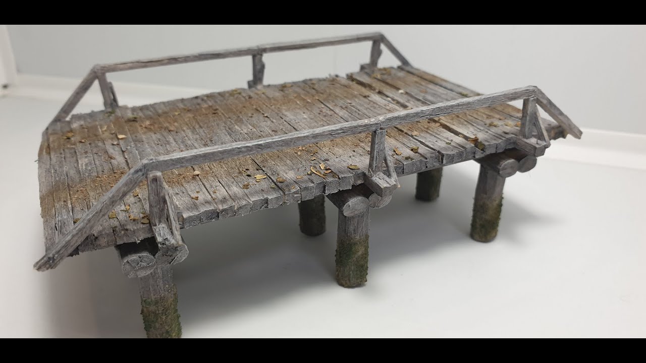 Деревянный Мост (для диорамы)