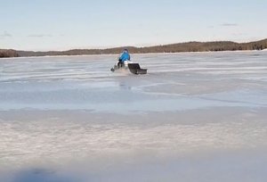 Весенняя рыбалка на озере Пяозеро (Карелия)