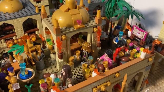 Lego Assassin’s Creed Mirage Abbasid dynasty Baghdad market scene moc # ...