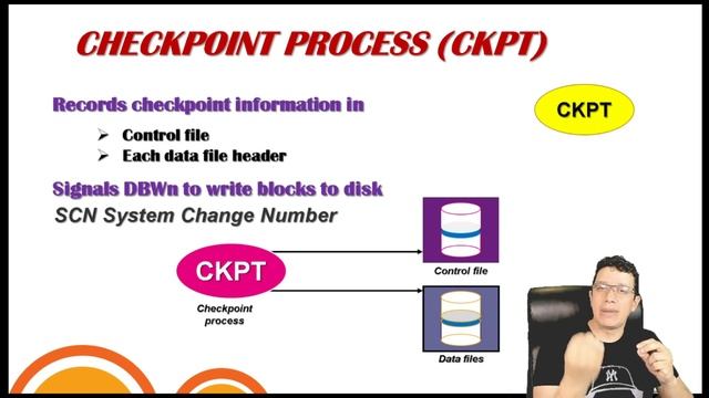 3 PROCESO 🤖CKPT🤖 CHECKPOINT PROCESS | Oracle Versiones 12c 19c 20c 21c en Español – смотреть ...