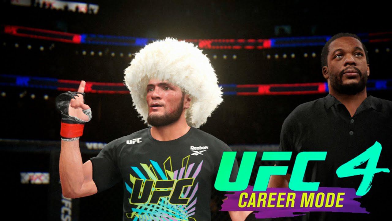 UFC 4  - Карьера бойца. Бой с Хабибом #17