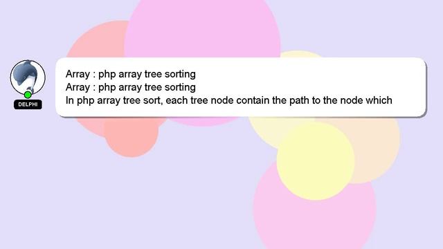 Array : php array tree sorting – смотреть онлайн видео от PHP: Язык программирования для успеха ...