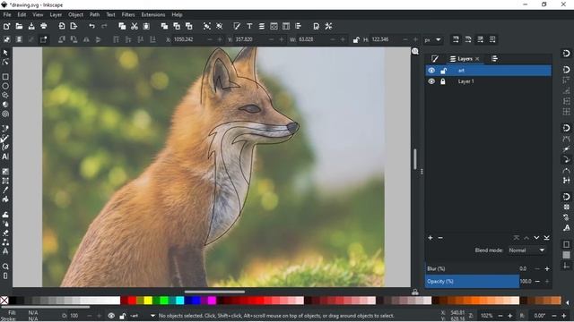 Дизайн логотипа Inkscape. Учебник по Inkscape 2021 вектор.