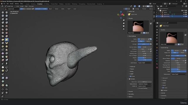 14. High Poly Head Sculpting Pt. 2