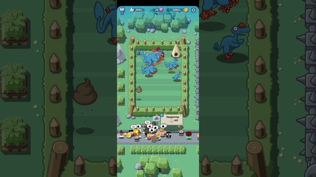 Crazy Dino Park - Прикол - овираптор пукает зеленым