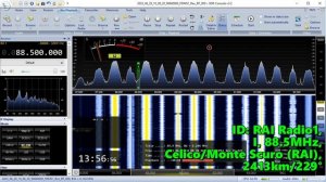 29.06.2023 10:56UTC, [Es], RAI Radio1, Италия, 88.5МГц, 2413км