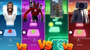 Skibidi toilet song VS Speakerman music VS Cameraman titan VS Photoman song