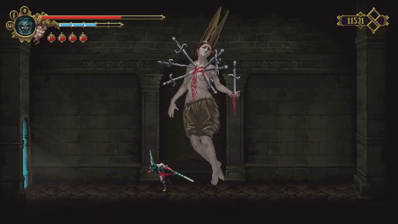 Blasphemous Прохождение №11 БОСС ЭСПОЗИТО и КРИСАНТА