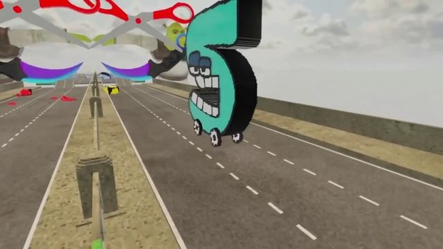 Lowercase_Alphabet_Lore_Cars_vs_Number_Lore_Cars_vs_Obstacle_Course_in ...