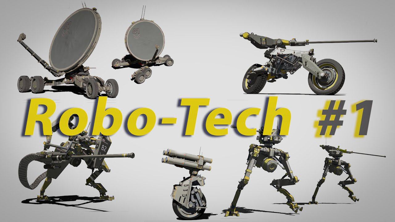 Blender#Моделим#Robo-Tech#01