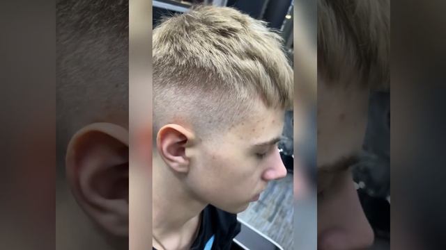 стрижка кроп # фейд # barbershop moskva