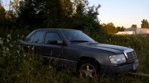 Оживление Mercedes-Benz 250 D 1993 года плюс тест-драйв не запускался более 1 года!