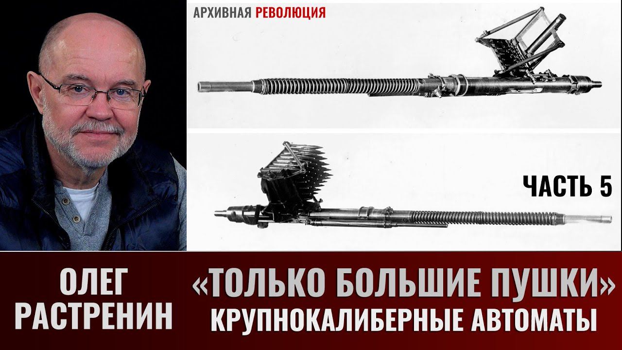 Олег Растренин. "Только большие пушки". Часть 5. Как в ВВС КА появились крупнокалиберные автоматы