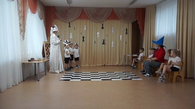 Посвящение в шахматята в детском саду 398 Новосибирск