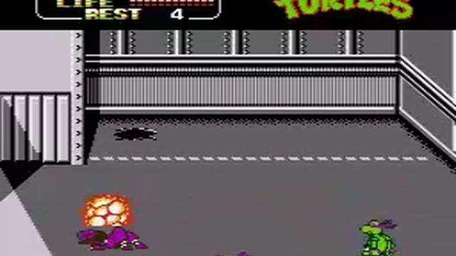 Teenage Mutant Ninja Turtles 2 - Черепашки-ниндзя в детстве 2(скоростное прохождение)
