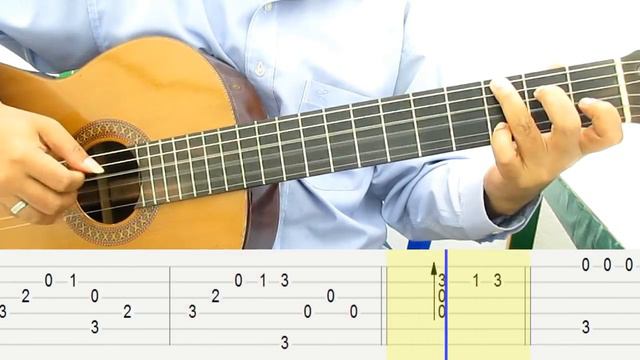 Beautiful in White Guitar Tutorial Fingerstyle Tab - Guitar Lessons for ...