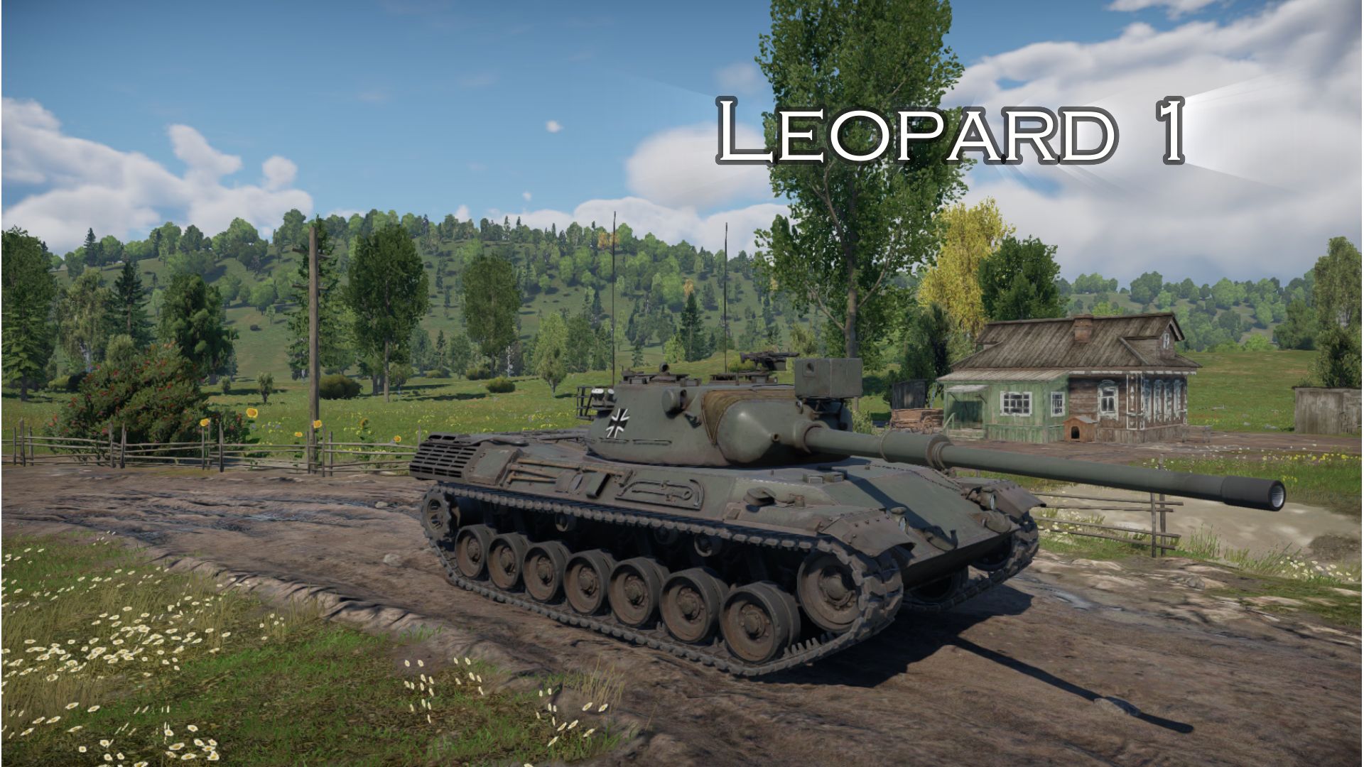 Leopard 1 Исключительно для осторожной игры.