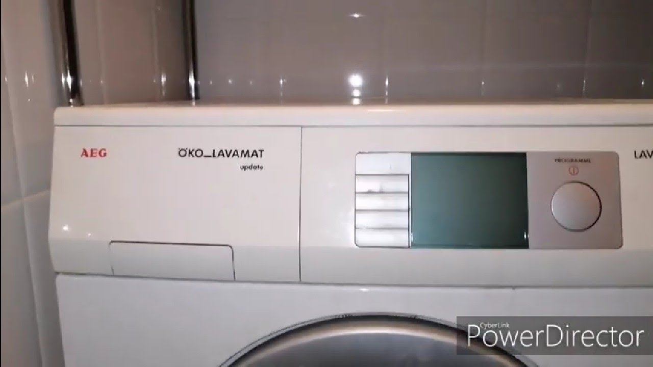 Стиральная машина AEG не сливает воду. Lavalogic 1800 ошибка С3