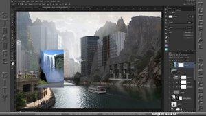 Strange city - Tutorial Photoshop by BATKYA