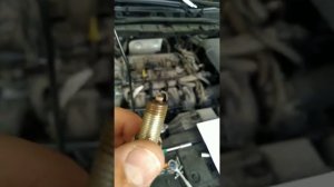 Контрафактных свечи зажигания mazda. Три тысячи пробег и приехали.