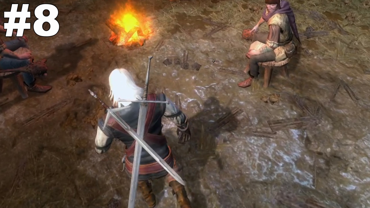 ▶The Witcher(DLC: Счастливого Страшдества!). Задание: Найти Санта-Ведьмуса. #8