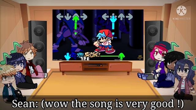 The music Freaks react fnf mod vs sonic exe full – смотреть онлайн ...