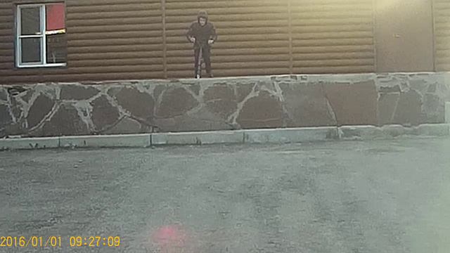 трюки на самокате