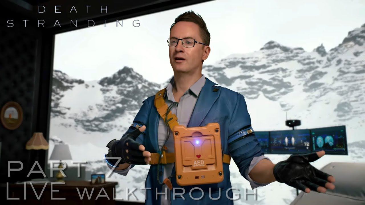 Death Stranding Прохождение LIVE Часть 7 "Восстанавливая мир"