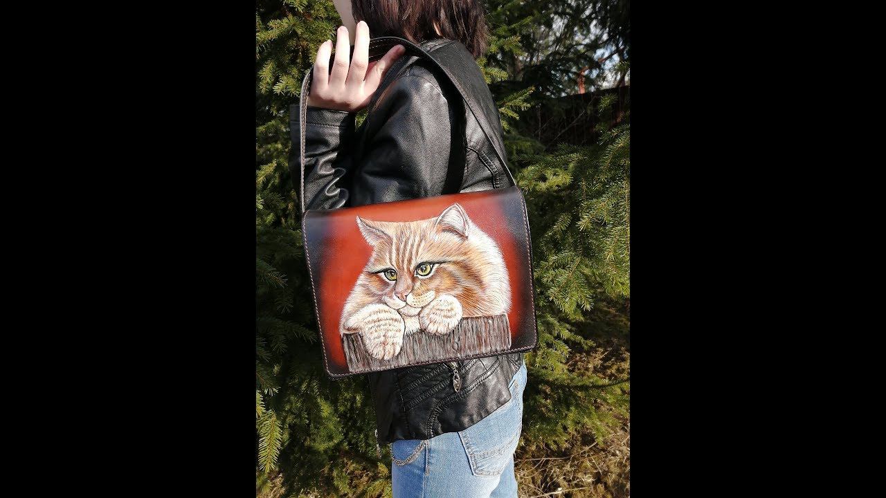 Сумка женская. СКСтиль. Изделия из кожи. Рыжик и Пушистик)))