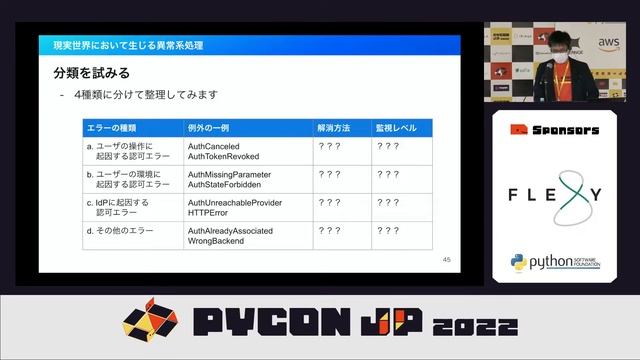 [PyCon JP 2022] Python Social Authで学ぶ、OAuth2 0認可コードフローにおける異常系への対処 (Yuuki Takahashi) – смотреть ...