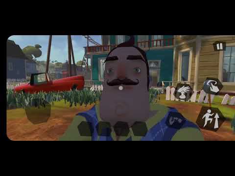 Hello Neighbor. Сосед выкидывает нас из финала в 3-ий акт!