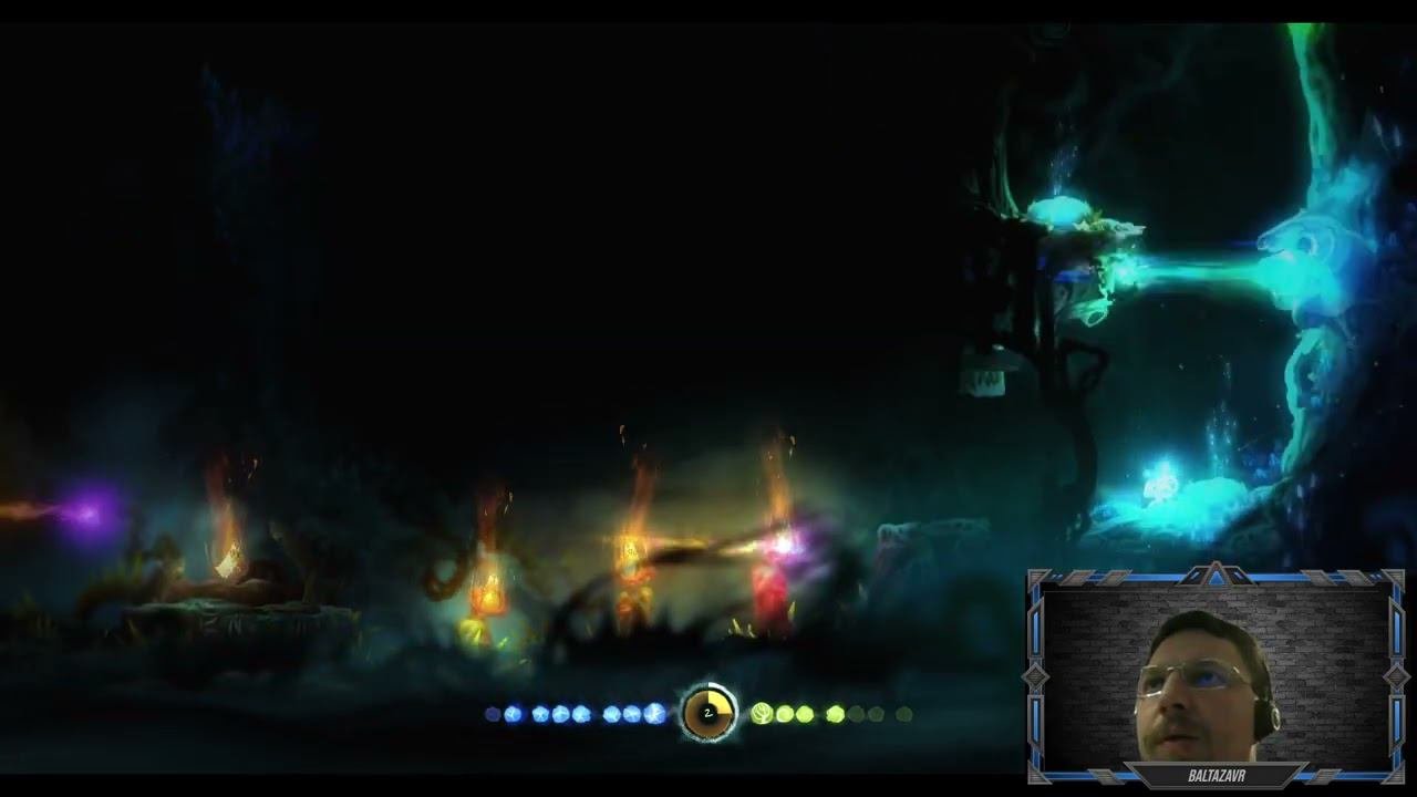 #7. Ori and the Blind Forest.Темная нора и дар Нару! И... вжик!