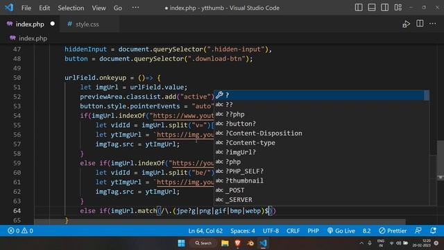 Create a YouTube Thumbnail Downloader with PHP and CSS – смотреть ...